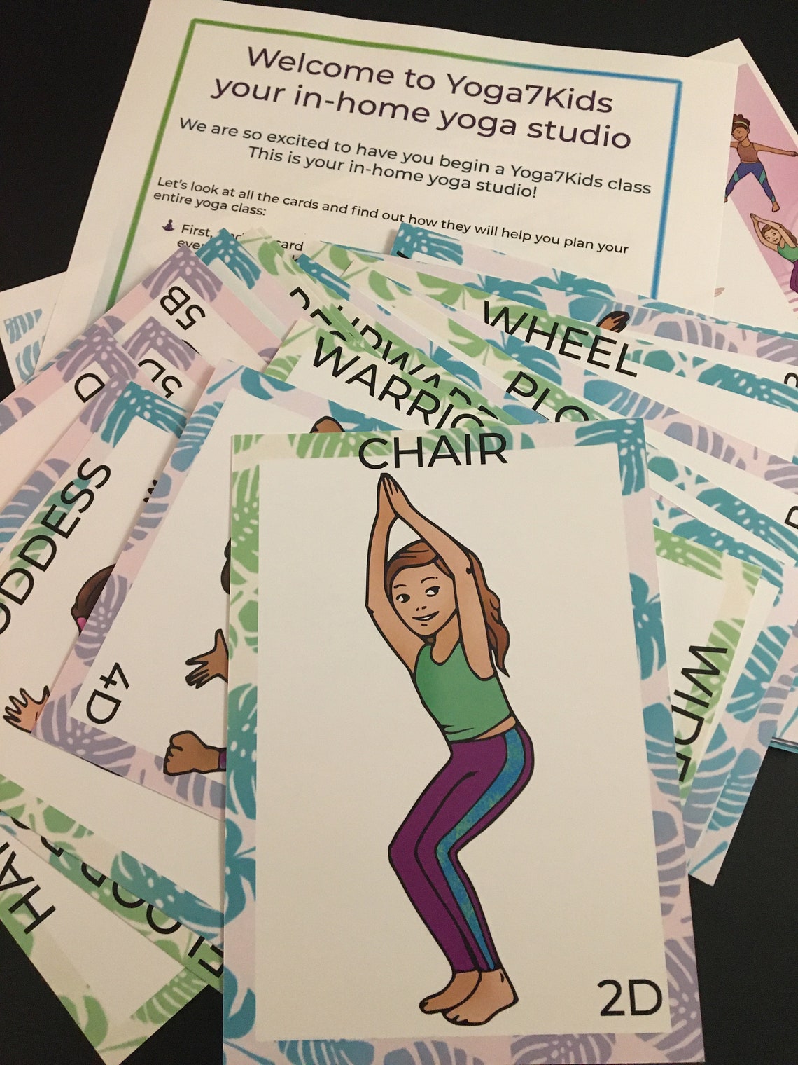 Kids Yoga Poses, Children's Yoga, Kids Yoga Cards, Flash Cards ...