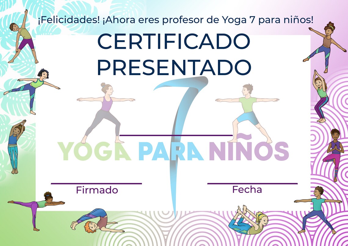 Spanish Kids Yoga Poses Flash Cards (printable) - Etsy