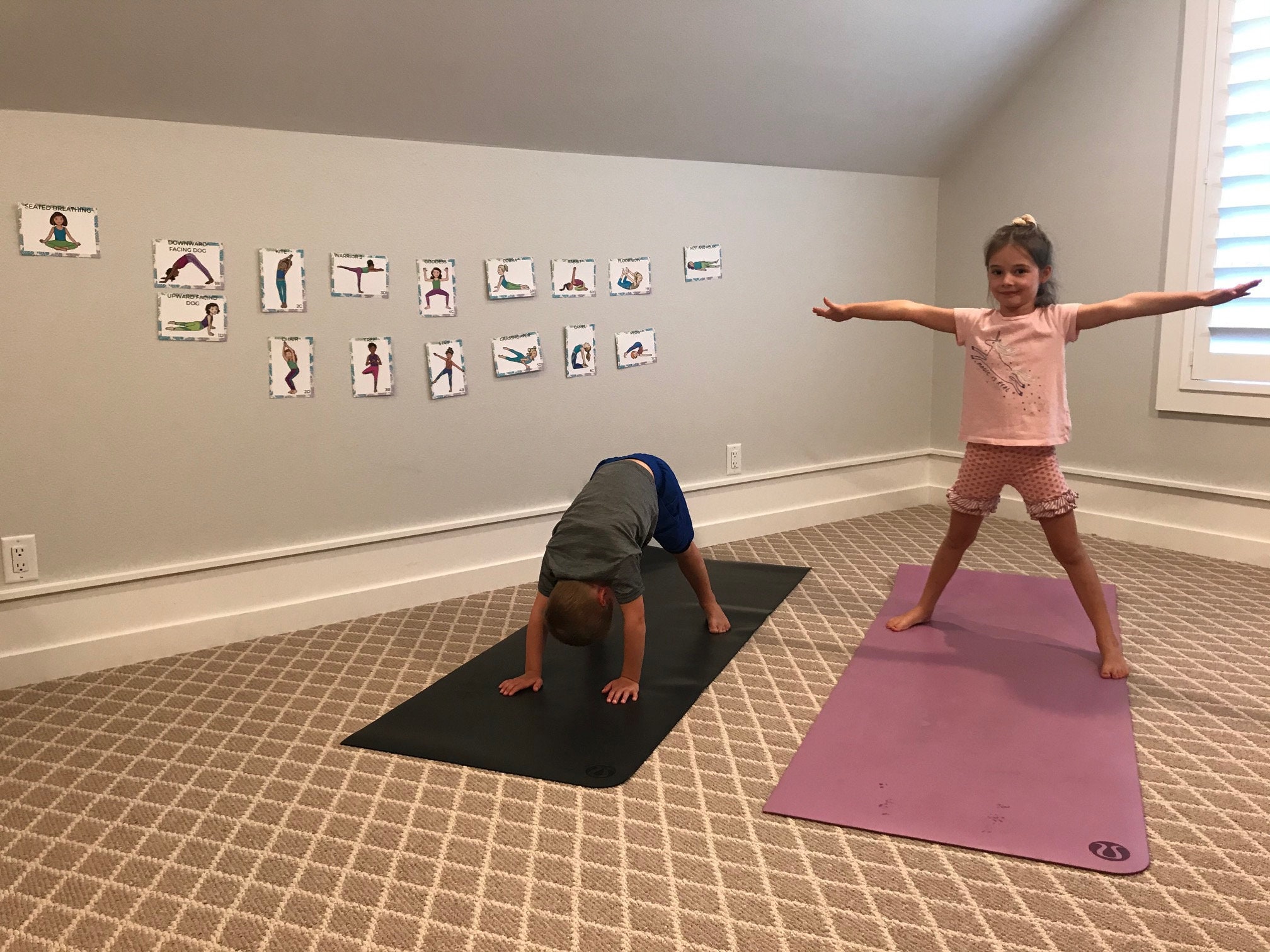 Kids Yoga Poses, Flash Cards, Educational, Yoga7kids Your Complete In ...