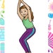 Spanish Kids Yoga Poses Flash Cards (printable) - Etsy