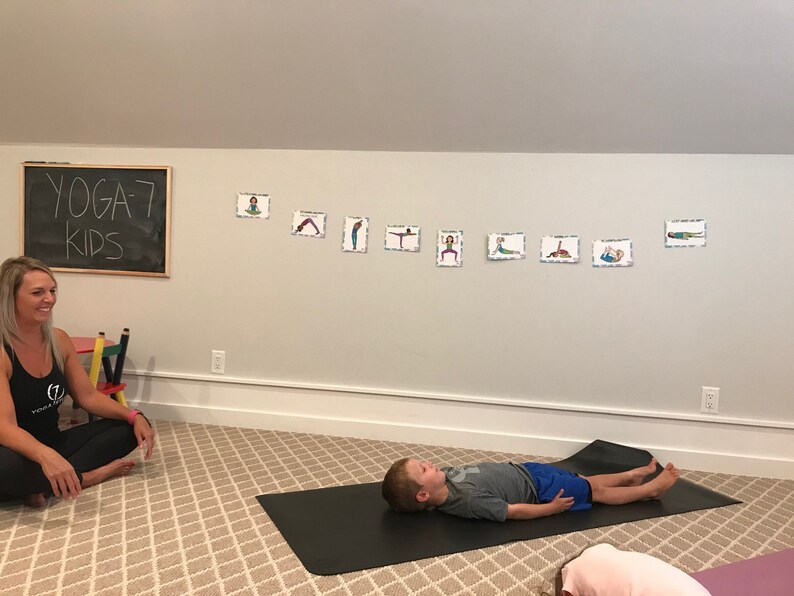 Teachers Kids Yoga Pose Cards – Educational Printable for Classroom ...