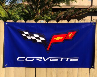 C7 corvette banner | Etsy