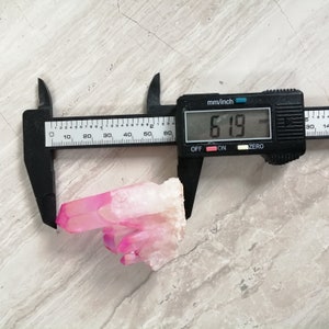 Pink Angel Aura Quartz Cluster | Crystals | Rocks and Minerals ...