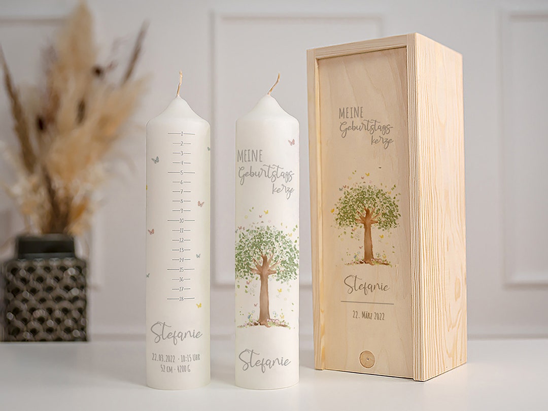 Birthday Candle Tree of Life Birthday Candle for Boy or Girl ...