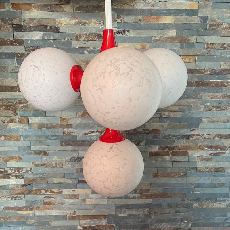 Atomic Ceiling Light - Etsy
