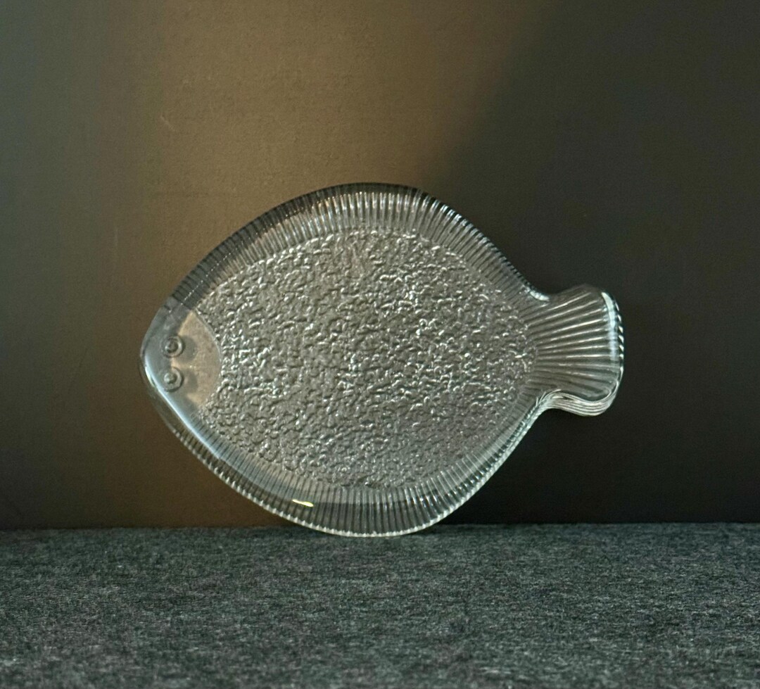 Jan Sylwester Drost Flounder Fish Platter True Vintage 1972 - Etsy