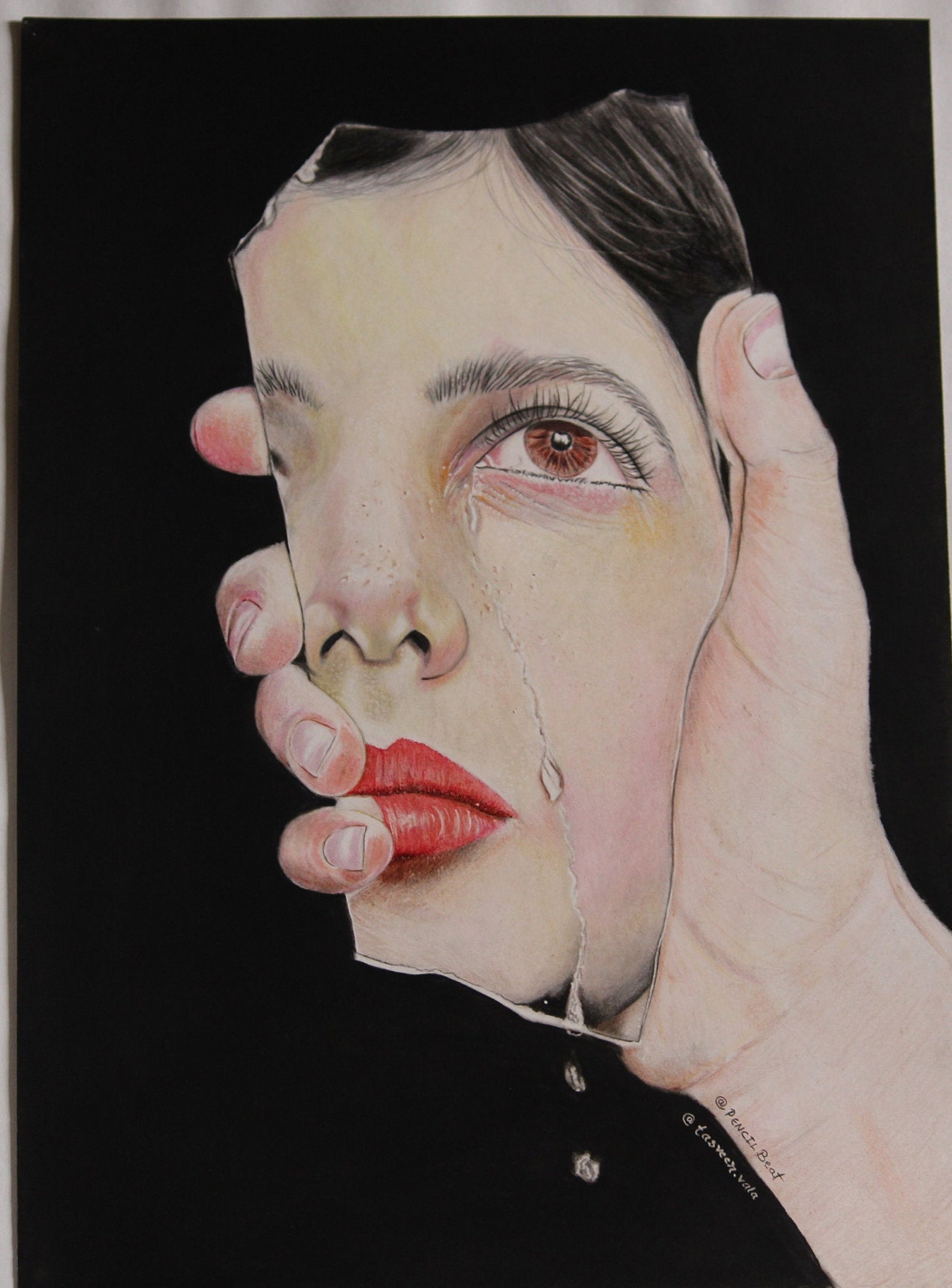 Custom Realistic Drawing Christmas New Year Gift Friendship Day ...