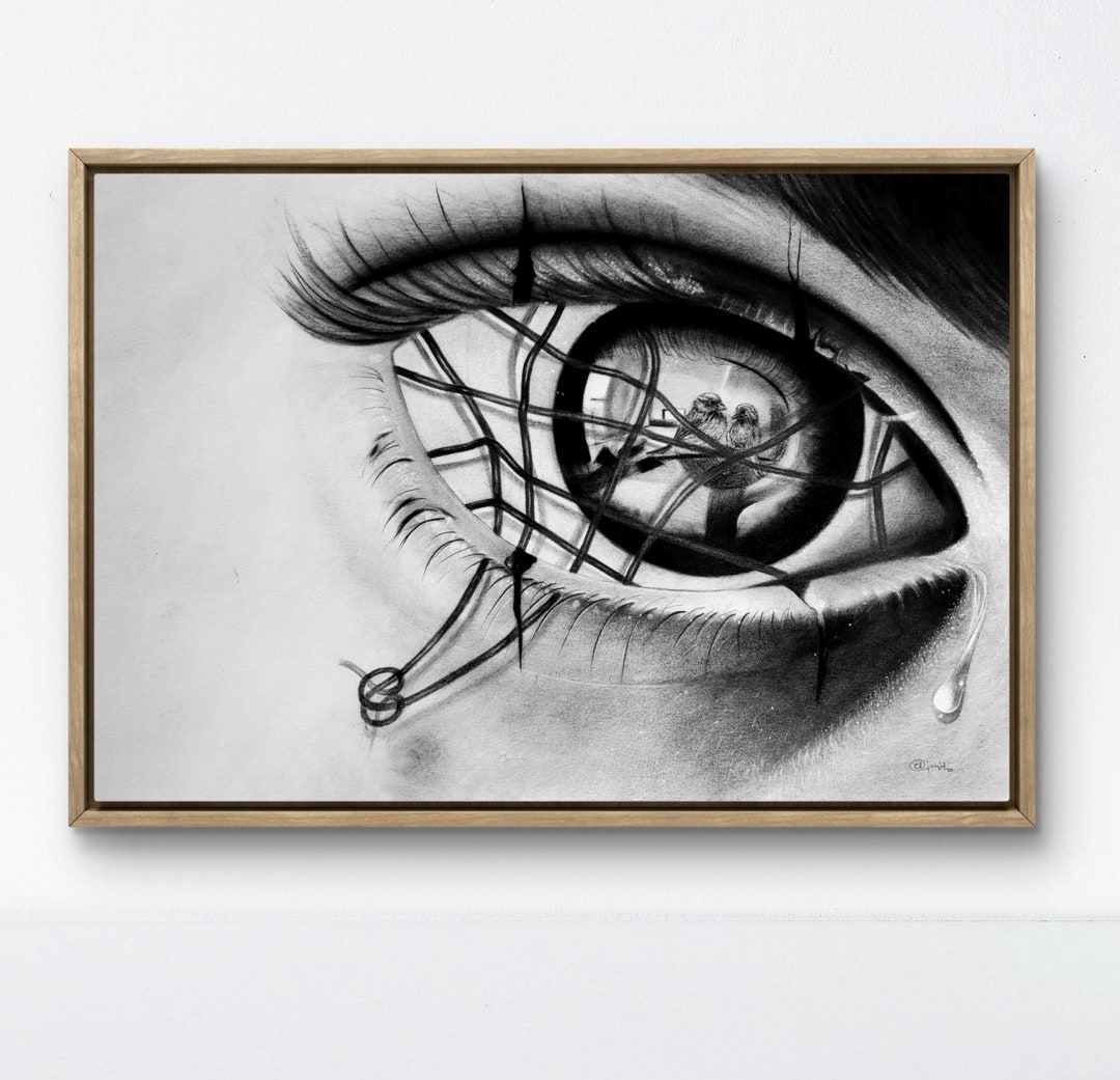 Vision of Freedom, Freedom in Sight, Through Iron and Tears, Drawing ...