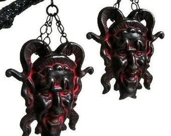 Little Red Devil Earrings - Etsy