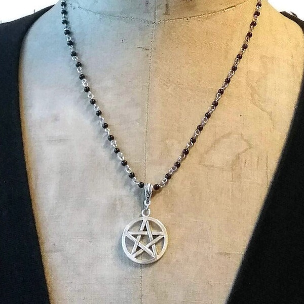 Pentacle Necklace - Etsy