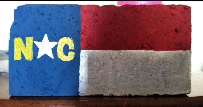 Personalized Hand Painted Brick, Perfect as a Decorative Door Stop or ...