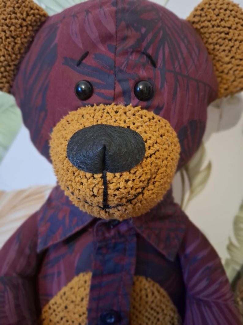 Personalised Keepsake Teddy Bear, Memory Bear - Etsy UK