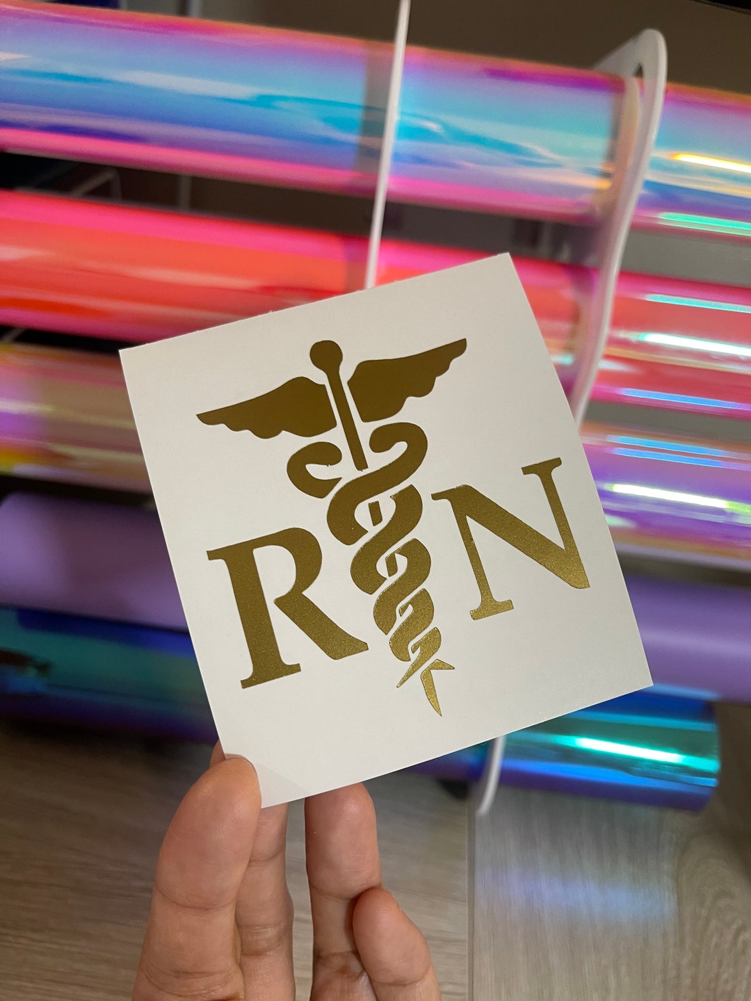 Nurse RN Logo Symbol Decals Sticker for Tumbler Laptop Yeti - Etsy