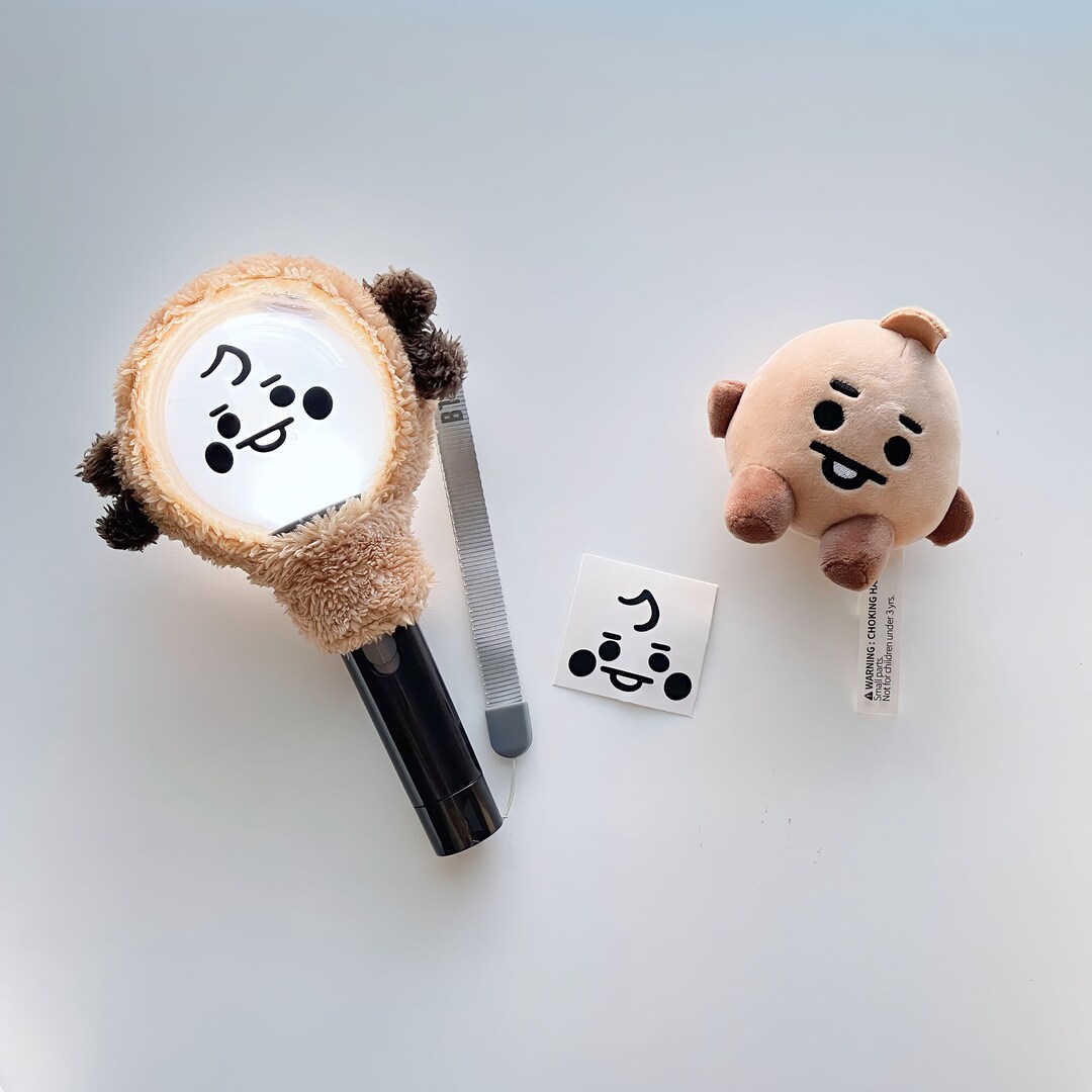 BTS Shooky Plush Army Bomb Cover and Decals With Freebies - Etsy