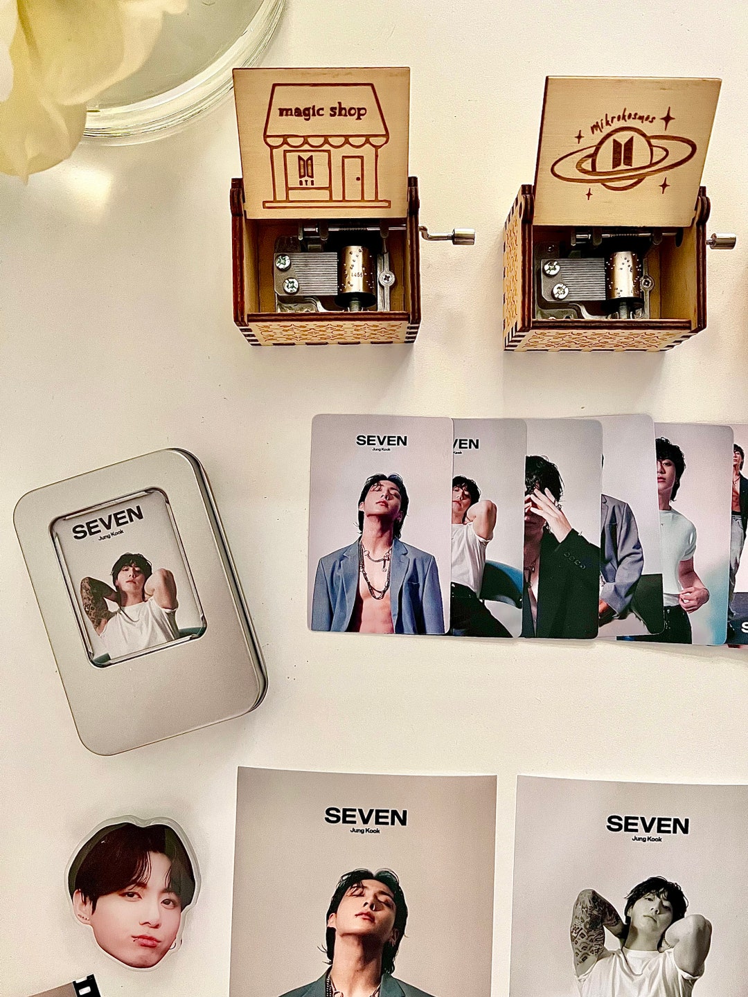 BTS Jungkook Premium Pack Seven Standee Keychain Music - Etsy