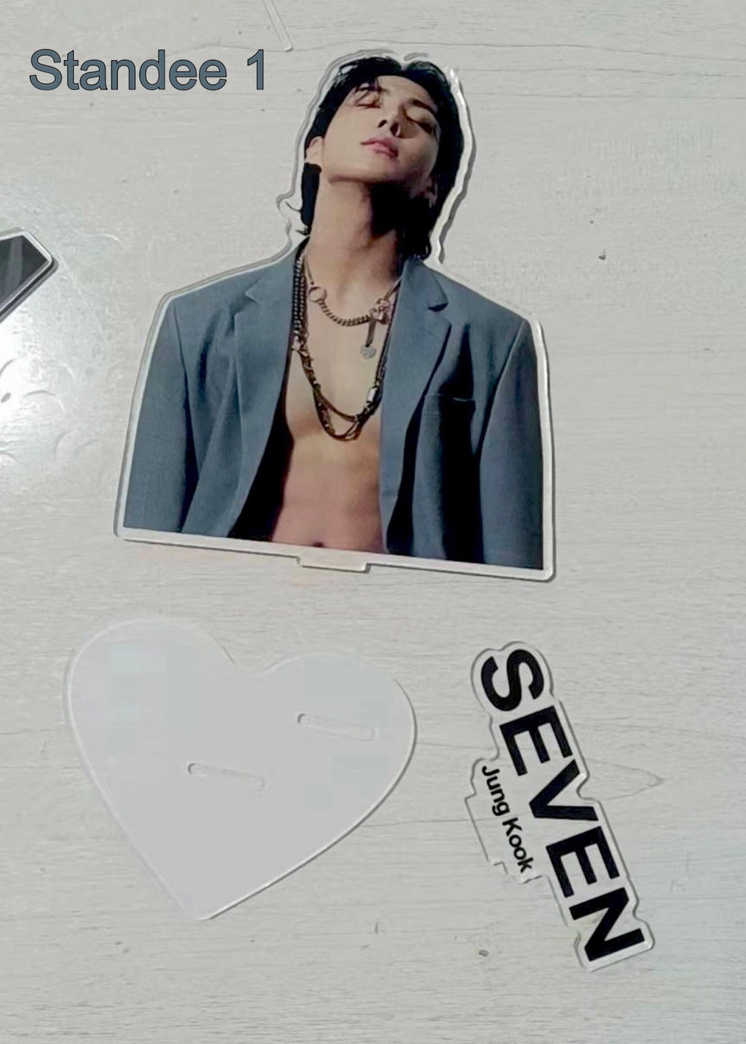 Jungkook Seven Standee In-stock Double Images in One Standee - Etsy