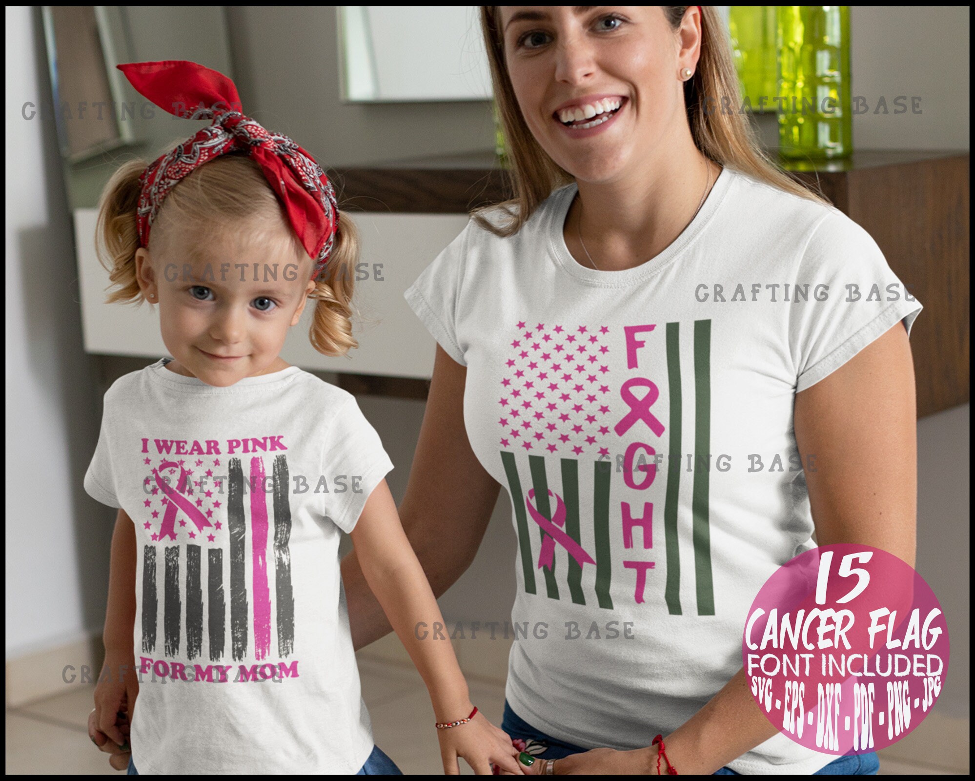 Cancer Usa Flag Svg, Fight Svg, Cancer Svg, Fight Flag Svg, Breast ...