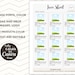 Editable Line Sheet Template, Line Sheet for Wholesale, Product Sales ...