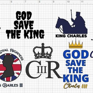 King Charles III SVG, King Svg, Long Live the King, King Charles III ...