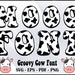 Cow Font Png Svg Cow Skin Font Cow Pattern Font Cow - Etsy