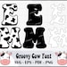 Cow Font Png, Svg, Cow Skin Font, Cow Pattern Font, Cow Letters and ...