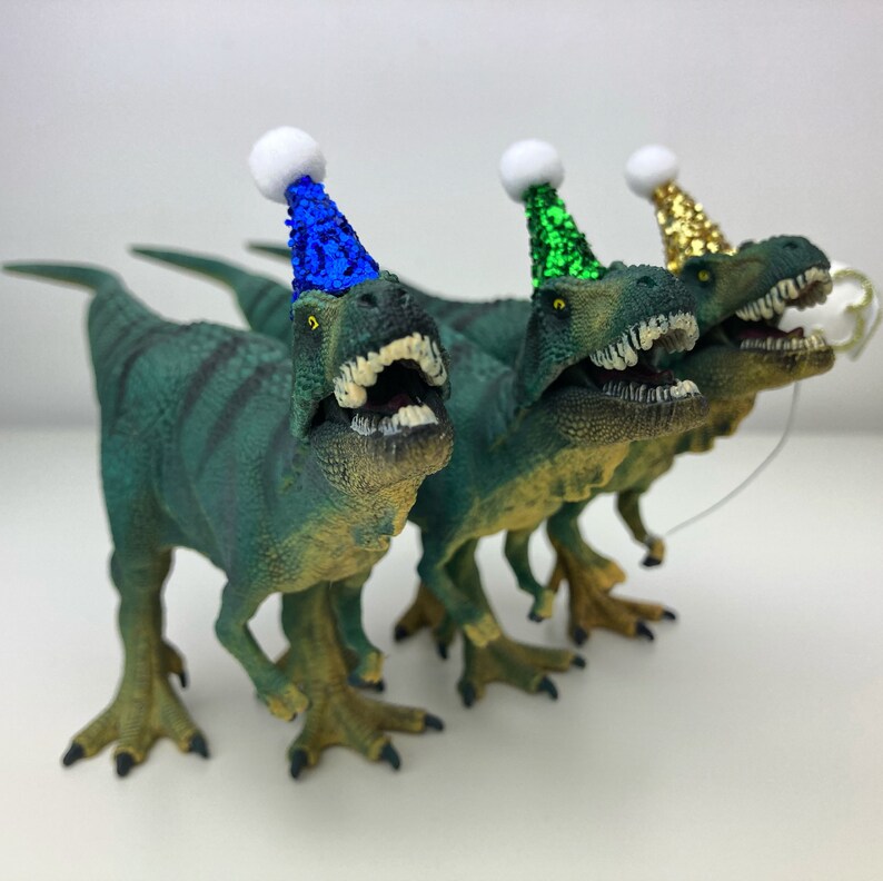 T-rex Juvenile Dinosaur Party Animal Cake Topper Keepsake | Etsy UK