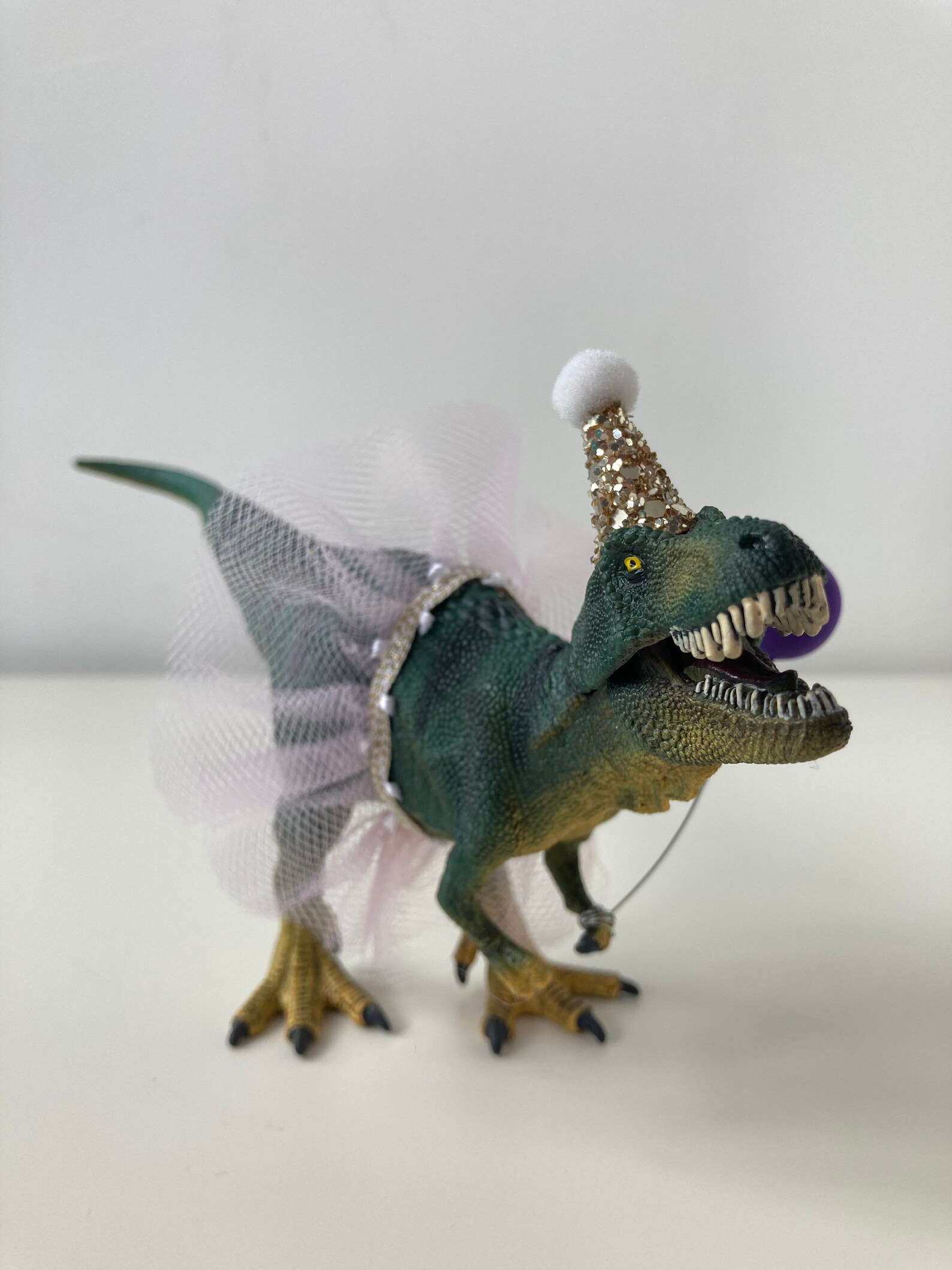 T-rex Juvenile Dinosaur Party Animal Cake Topper Keepsake - Etsy UK