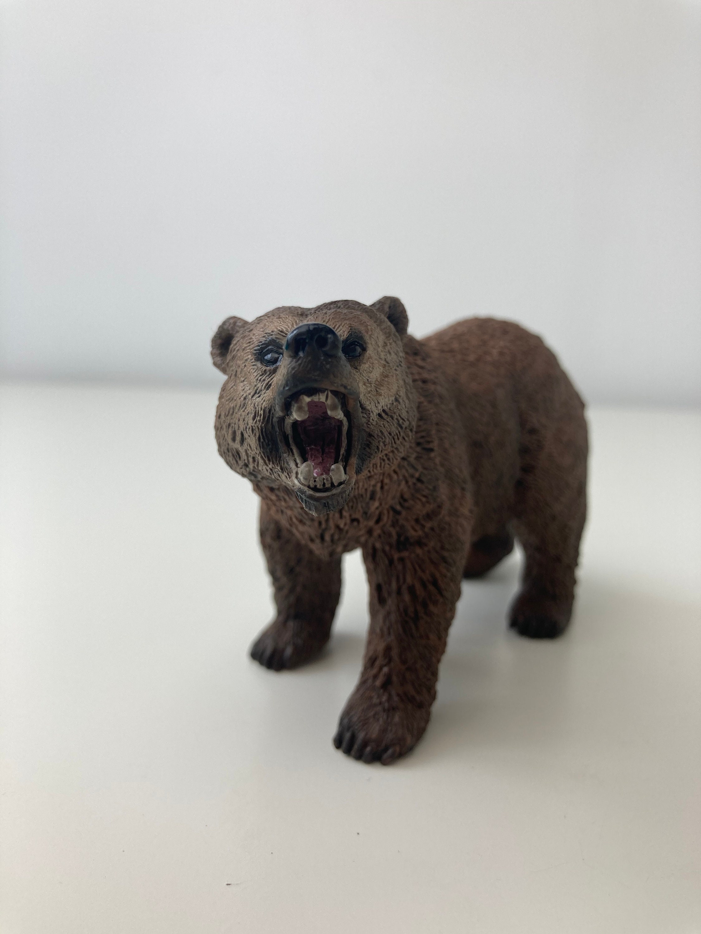 Grizzly Bear Party Animal Cake Topper Keepsake | Etsy