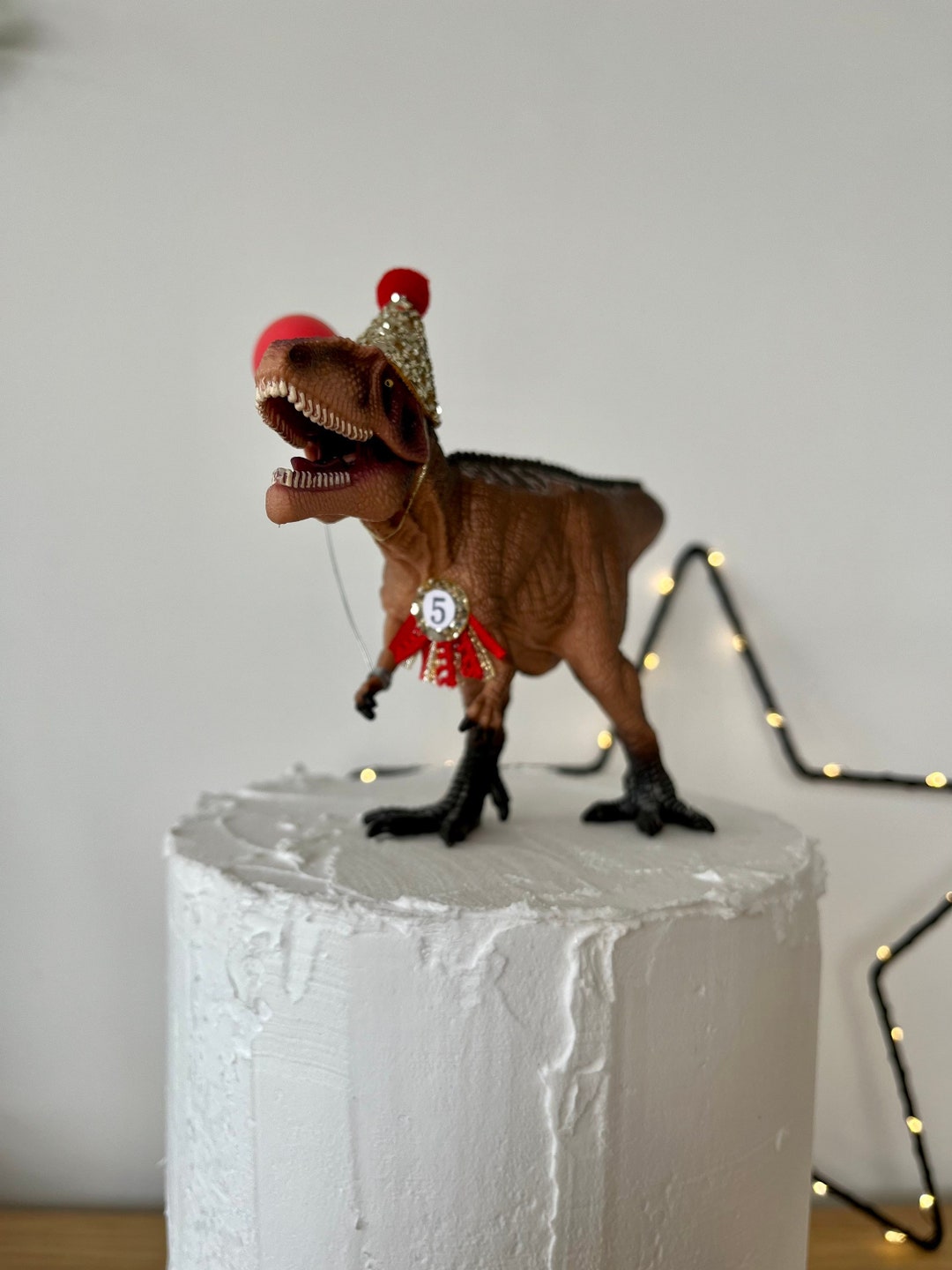 Gigantosauras Juvenile Dinosaur Party Animal Cake Topper - Etsy