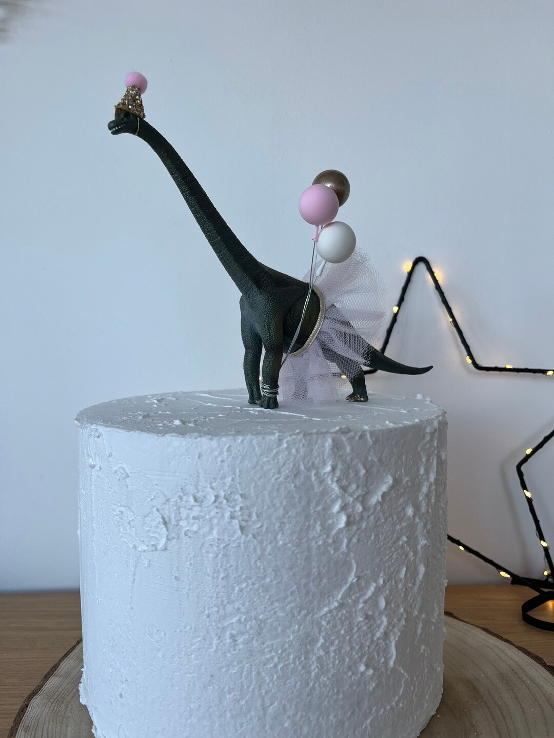 Brachiosaurus Dinosaur Party Animal Cake Topper Keepsake - Etsy UK