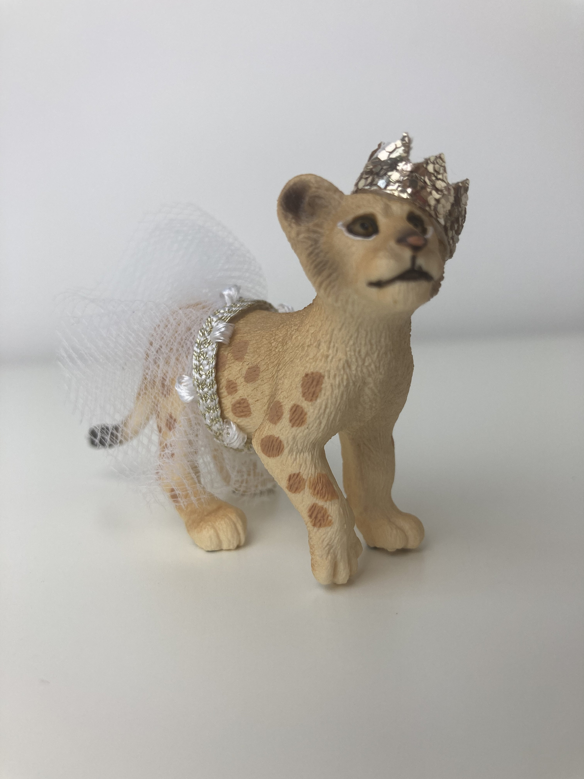 Lion Cub Safari Party Animal Cake Topper Keepsake - Etsy