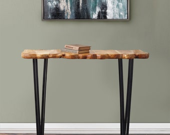 Live Edge Console Table | Etsy