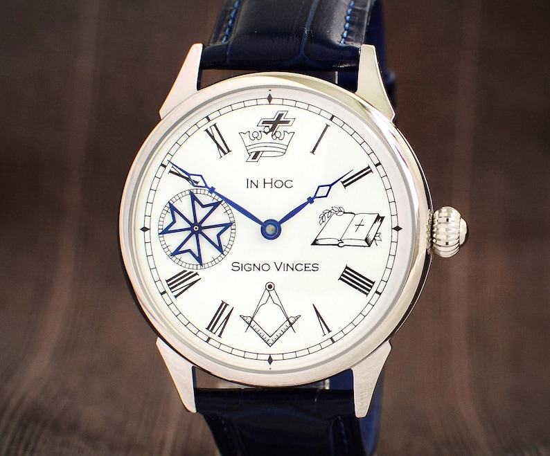 Masonic Watch, Luxury Dress Watch, Freemason, Marriage Watch, Masonic ...