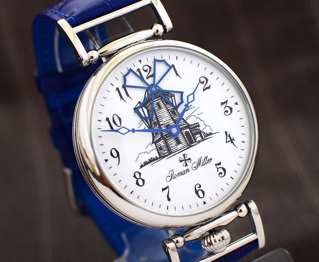 Unique Watch, Rare Watch, Windmill Watch, Mechanical Men's Watch ...