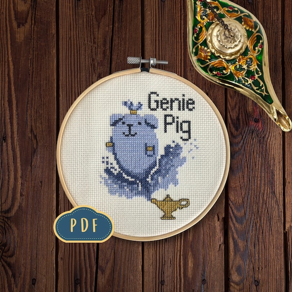 Pig Cross Stitch - Etsy