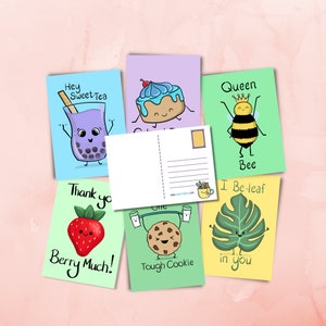 Motivational Postcard Collection - Set of 6 - Etsy