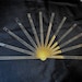 Burlesque Plastic Fan Staves in Clear Acrylic for Making DIY Burlesque ...