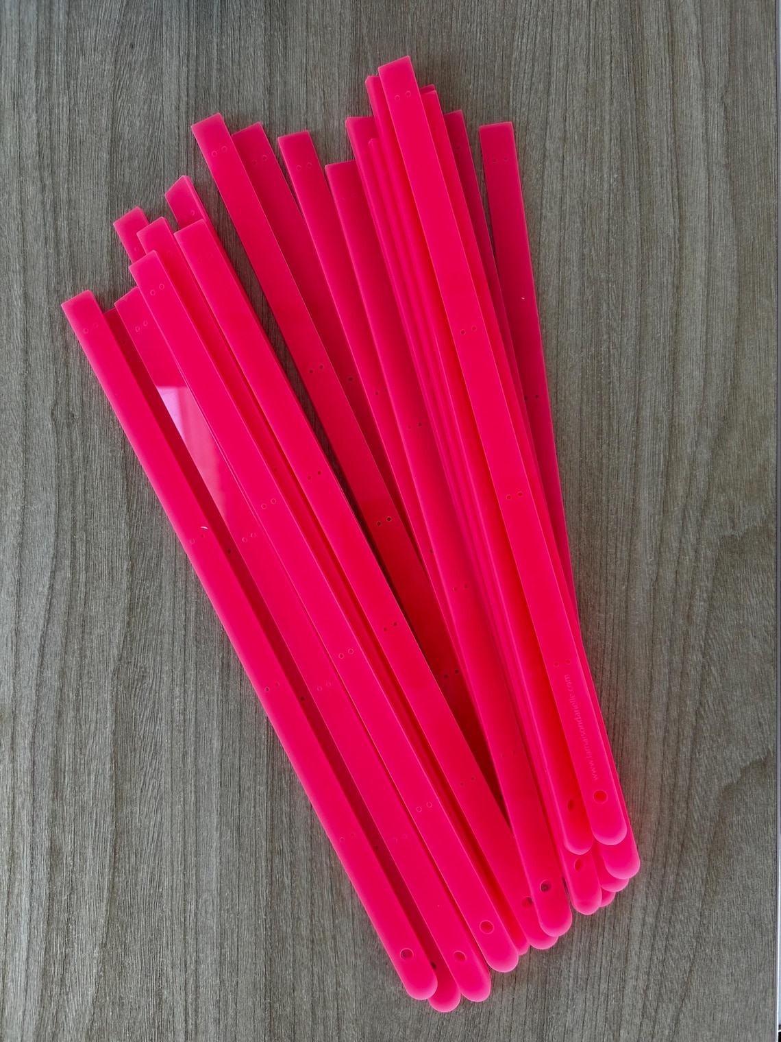 Burlesque Plastic Fan Staves in Clear Acrylic for Making DIY Burlesque ...