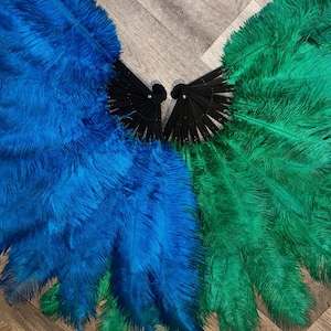 Burlesque Plastic Fan Staves in Clear Acrylic for Making DIY Burlesque ...