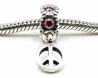 Pink Peace Sign - Etsy