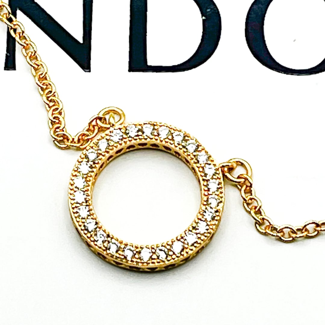 PANDORA Shine™ Hearts of Pandora 18K Gold Plated Sterling Silver 17.7 ...