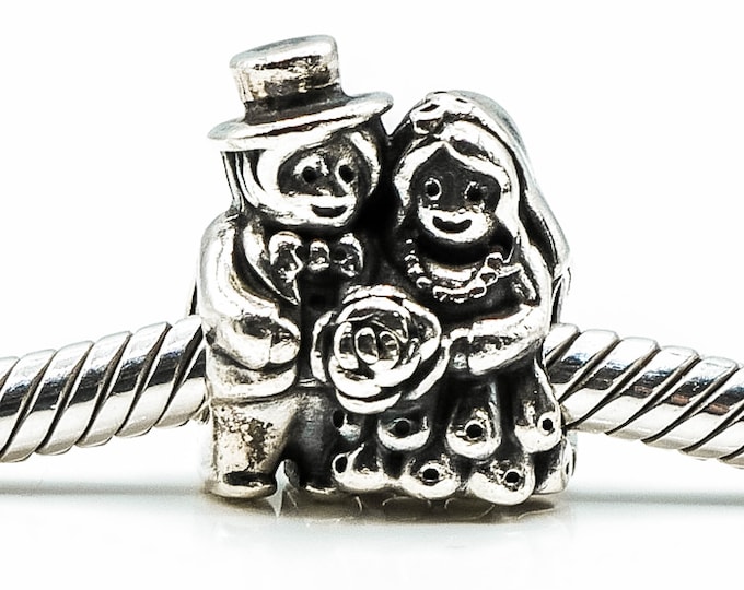 PANDORA Mr. and Mrs. Sterling Silver Wedding Married Couple Charm - Etsy