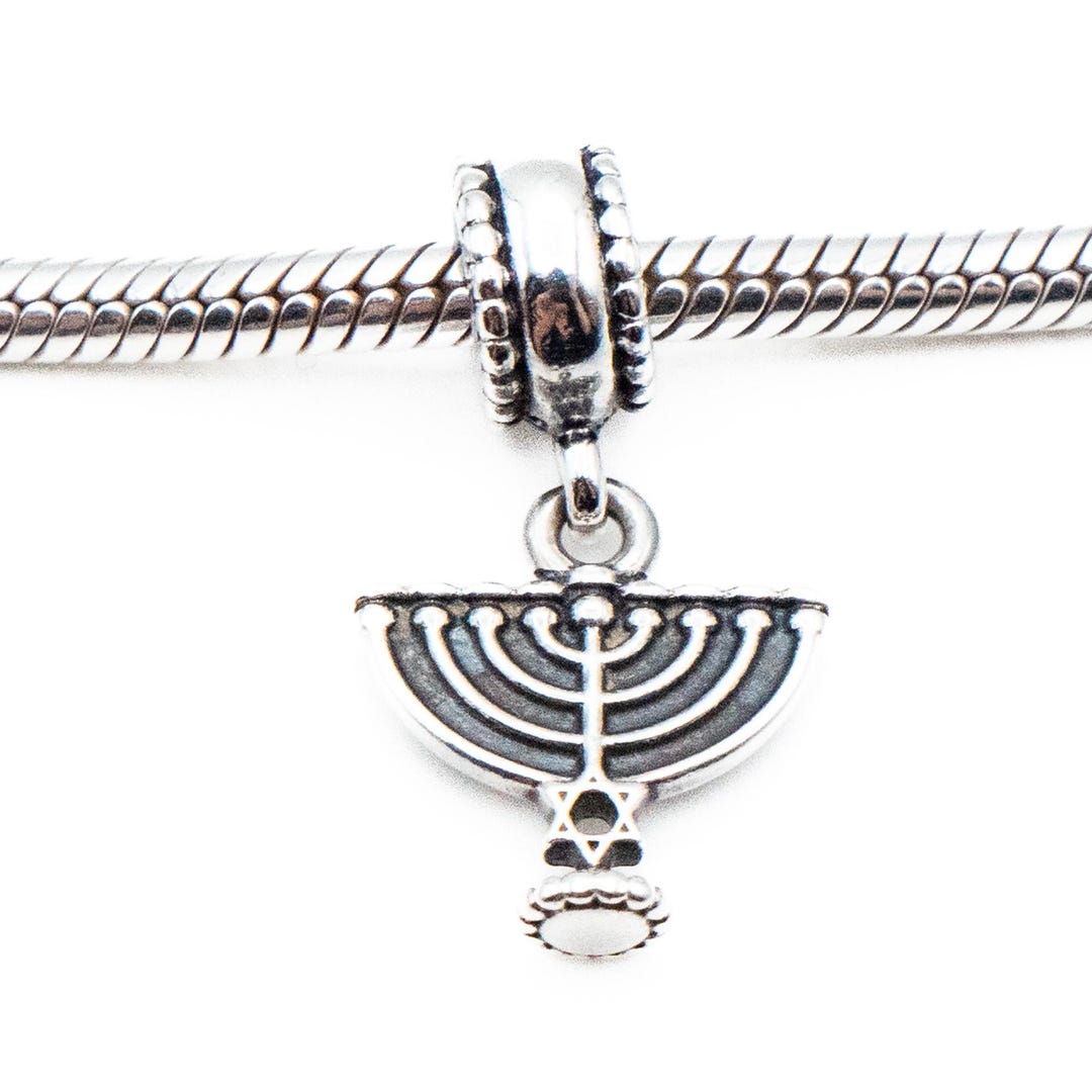 Pandora Retired Menorah Religious Dangle Bead Sterling Silver Charm - Etsy
