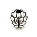 PANDORA RARE Lotus Flower Sterling Silver Clip Charm - Etsy