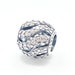 PANDORA Winter Wisp Pave Sterling Silver Charm With Clear Pave - Etsy