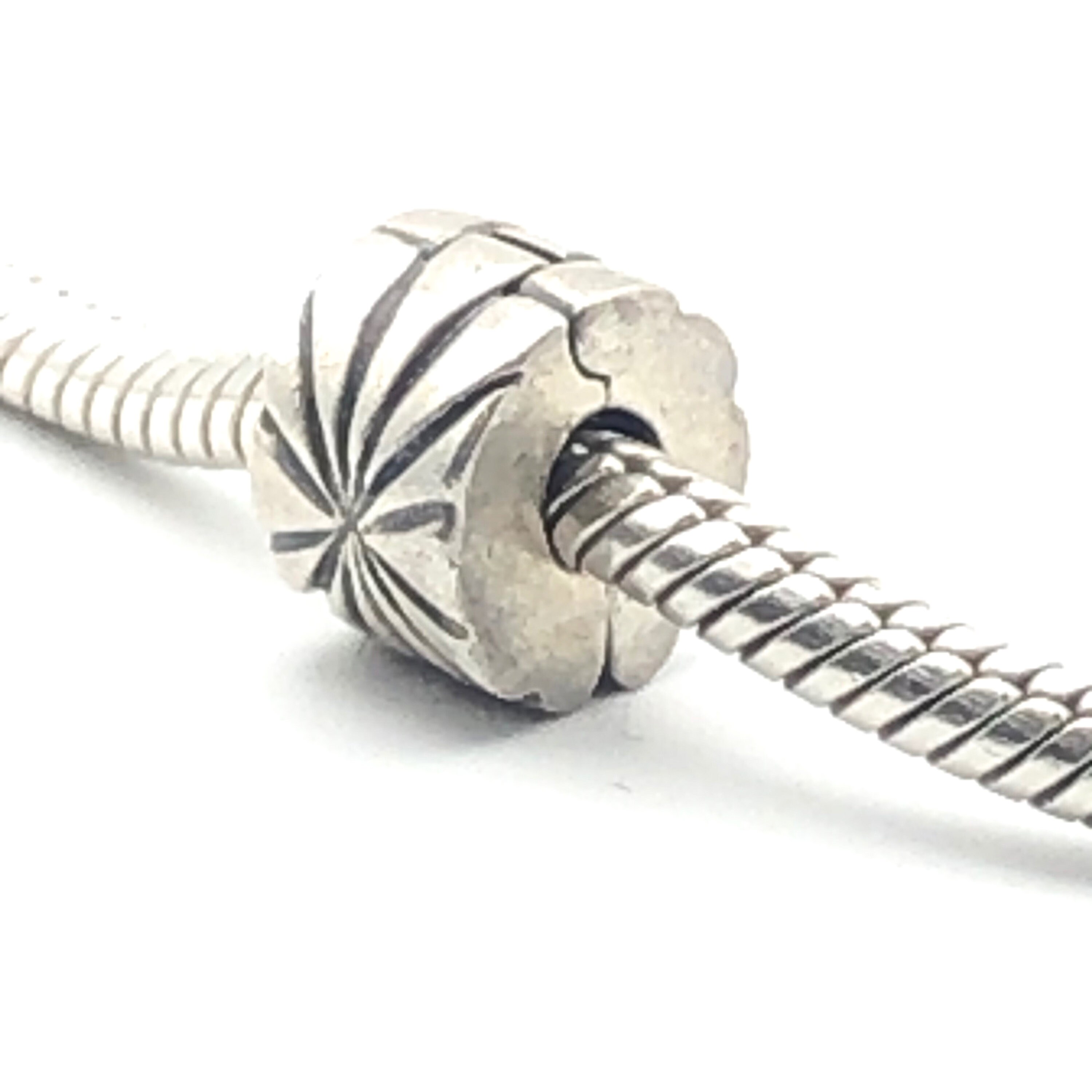 PANDORA Sunburst Clip 925 ALE Sterling Silver Charm - Etsy
