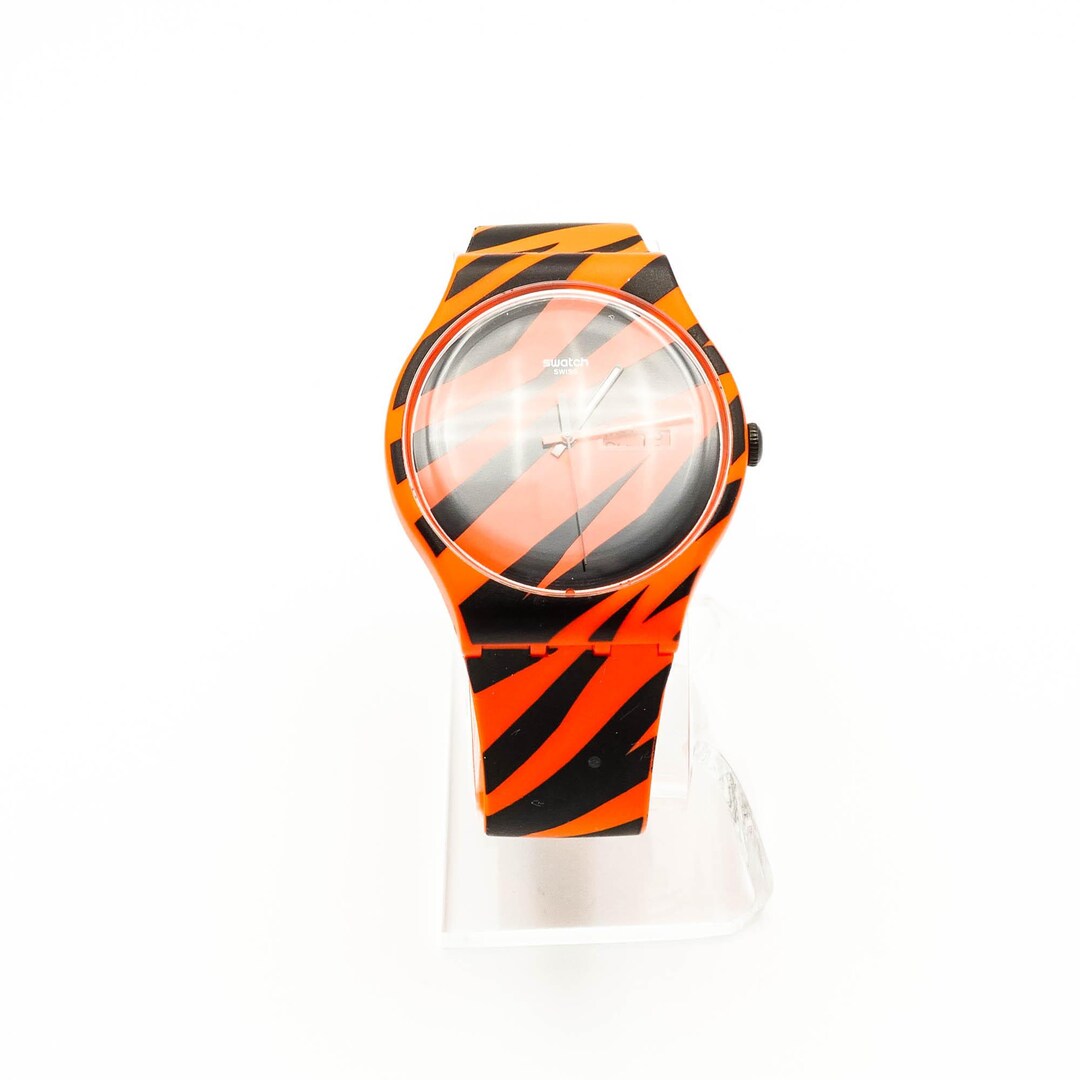 Swatch New Gent Sport Special Wonder Zebra Watch Suoz703 - Etsy