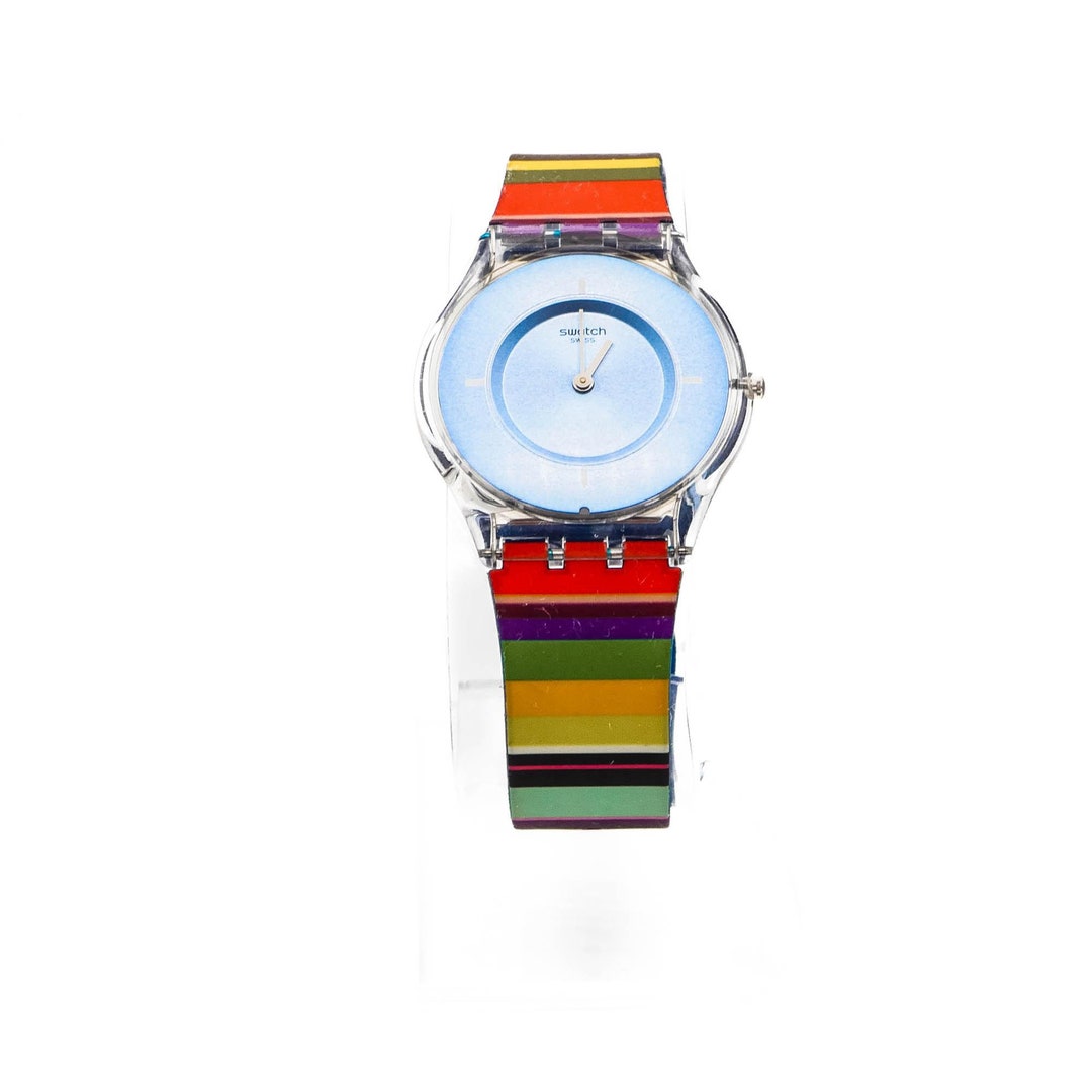 Swatch Skin Pretty Ladder Watch Sfe107 - Etsy
