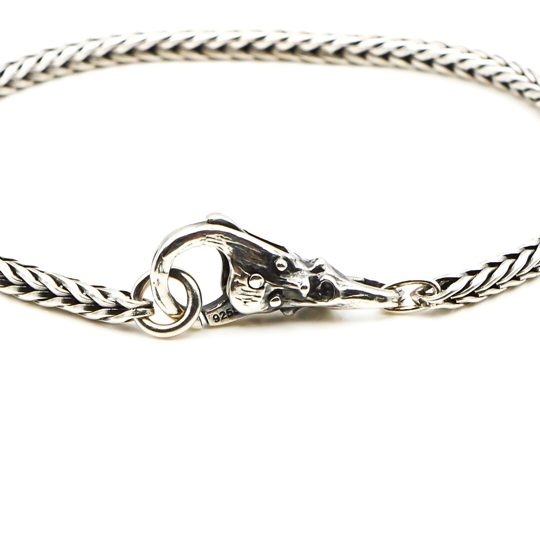TROLLBEADS RARE Tree Clasp Sterling Silver Lock - Etsy