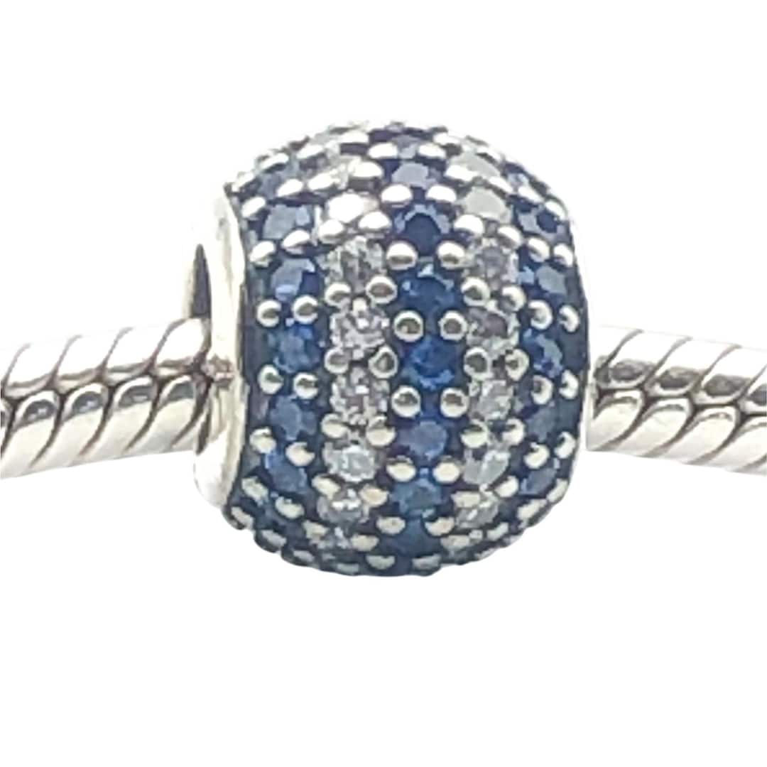 Pandora Blue Nautical Pave Lights Sterling Silver Charm - Etsy